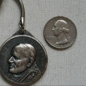 Accessories | Pope John Paul Ii Joannes Paulus Roma Keychain | Poshmark